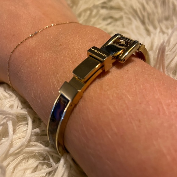 Michael Kors | Jewelry | Michael Kors Gold And Tortoise Shell Buckle ...